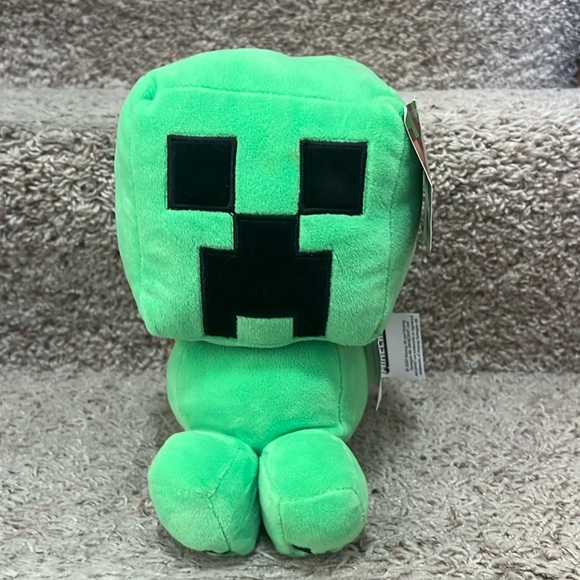 Toys | Minecraft Creeper Plush Bank | Poshmark